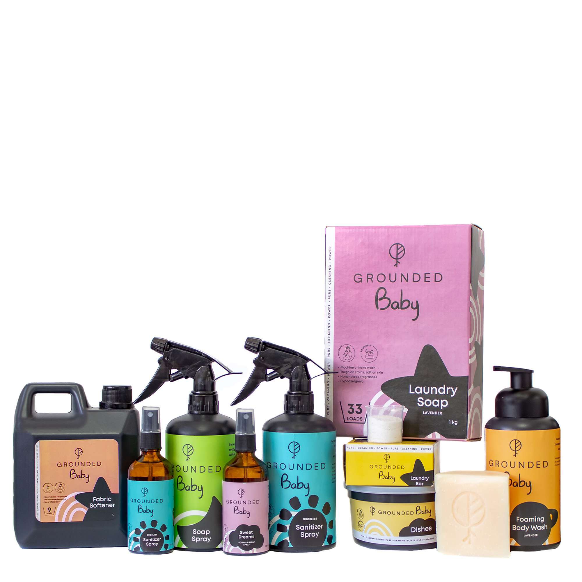 Natural Cleaning Products | Grounded Pure Cleaning Power
