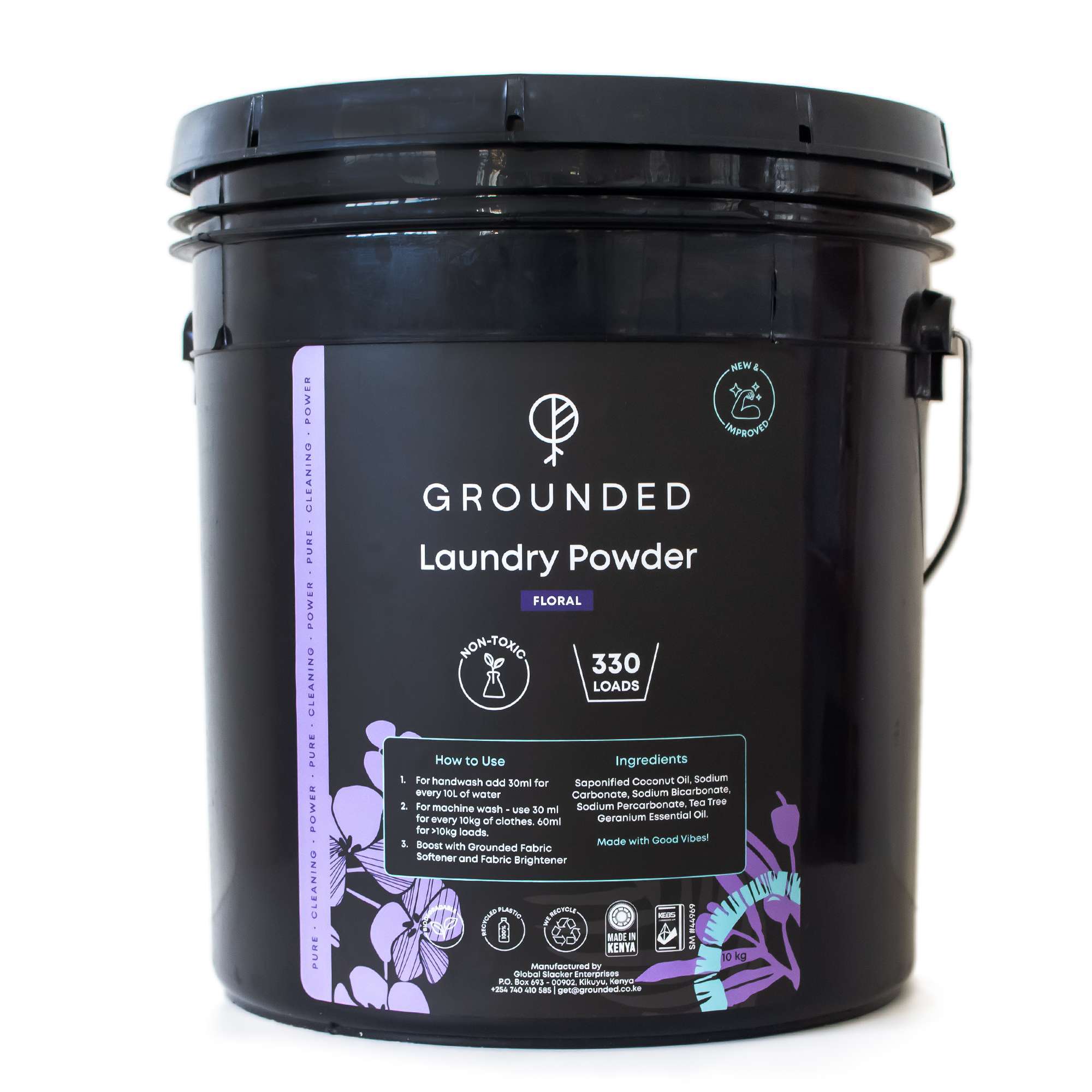NEW & IMPROVED Laundry Powder | Grounded