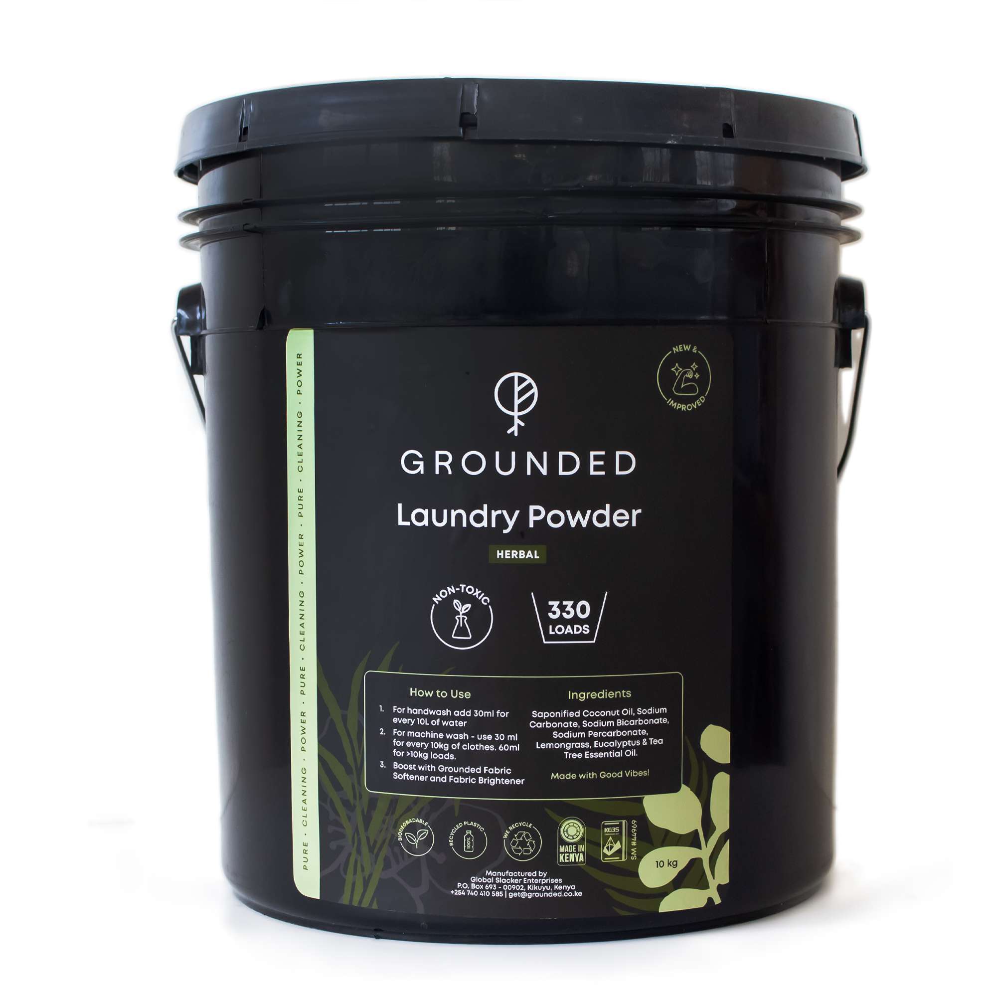 NEW & IMPROVED Laundry Powder | Grounded